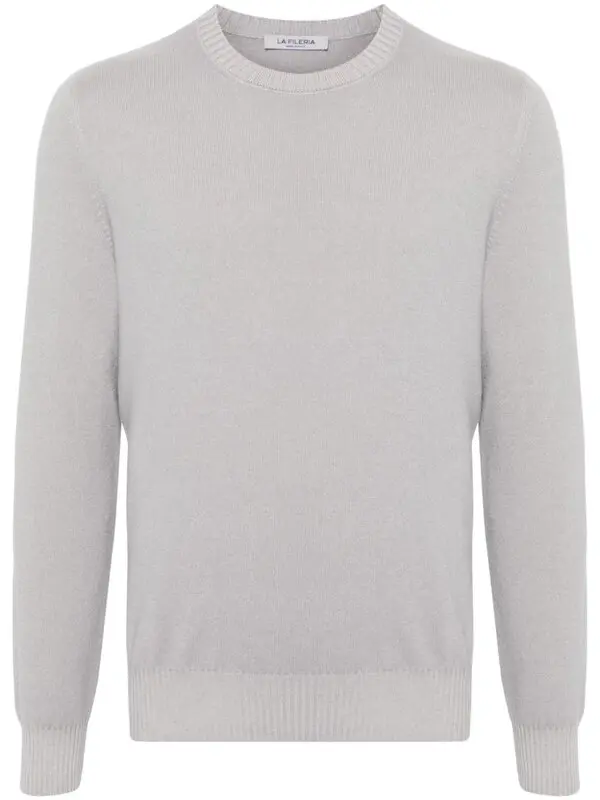 FILERIA Fine-knit Jumper - Grey