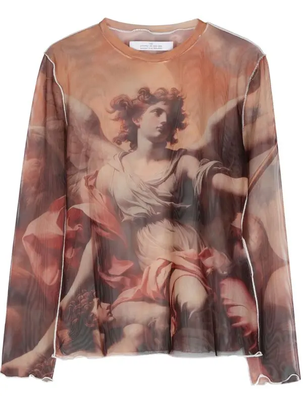 Rokh Renaissance-print T-shirt