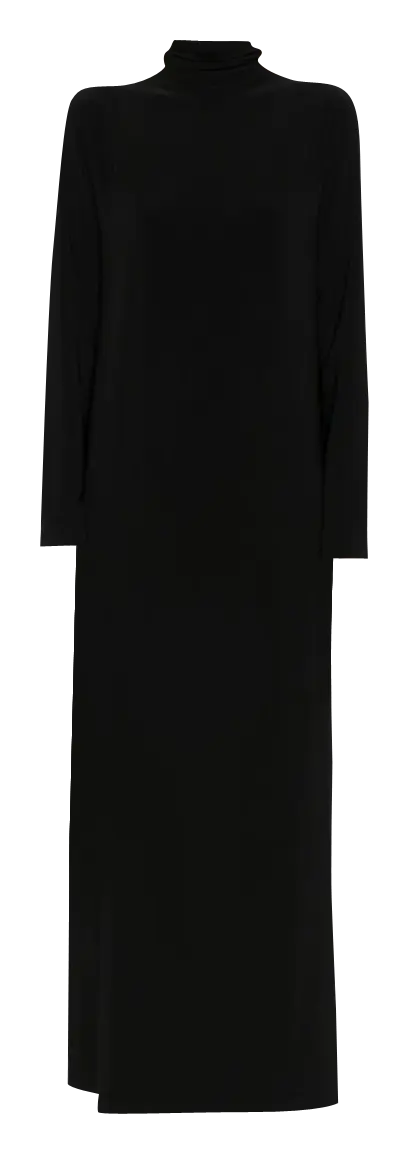Norma Kamali Mock-neck Gown