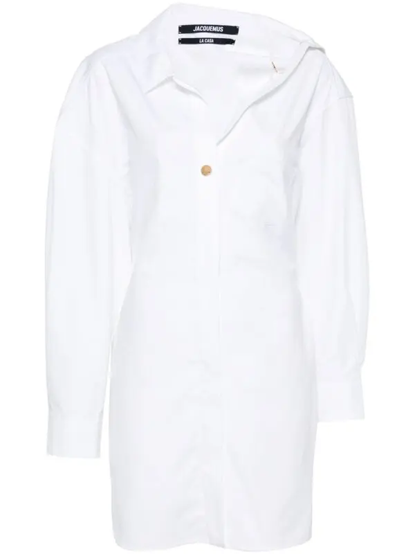 Jacquemus La Mini Robe Mini Dress - White