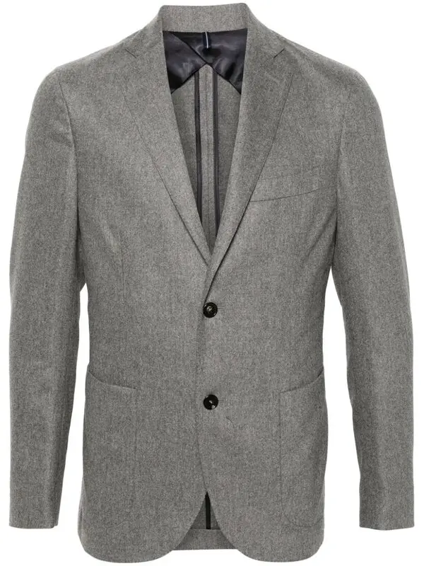 Incotex Wool-cashmere Flannel Jacket
