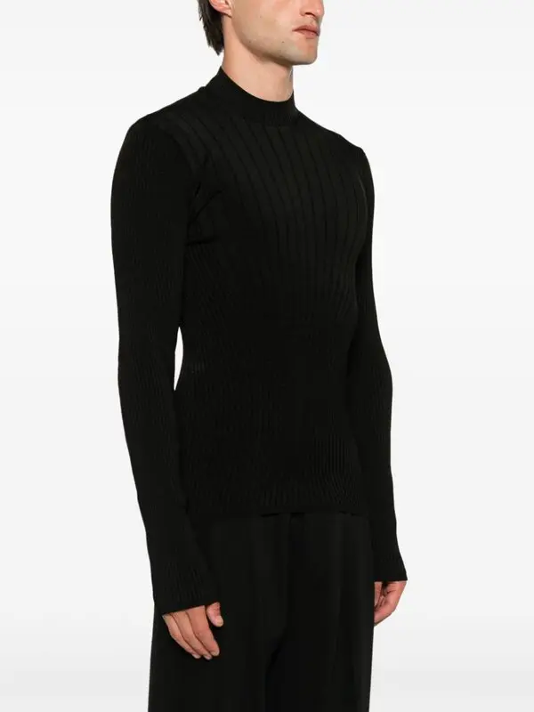 MUGLER Sculpting-knit Top
