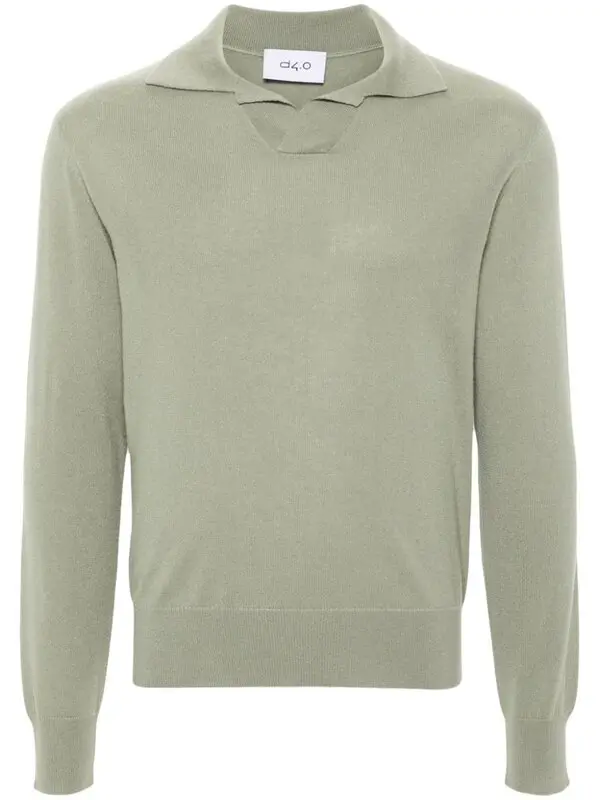 D4.0 Cashmere Sweater - Green