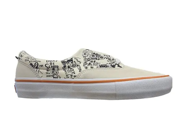 VANS Era No Comply X Daniel Johnston - Marshmallow/orange