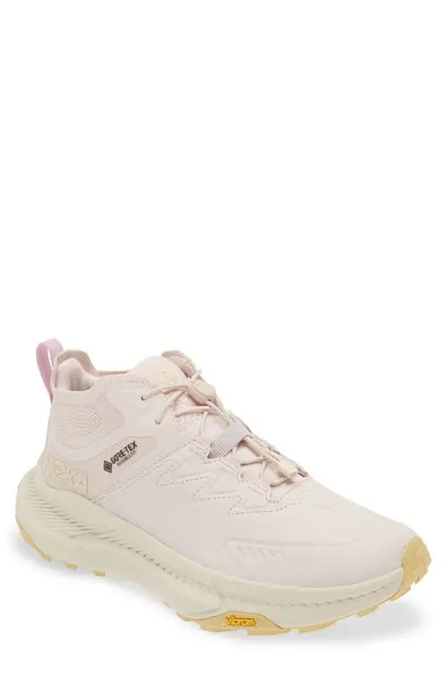 Hoka Transport Chukka Gore-tex® Waterproof Running Shoe - Cosmic Pearl/oat Milk