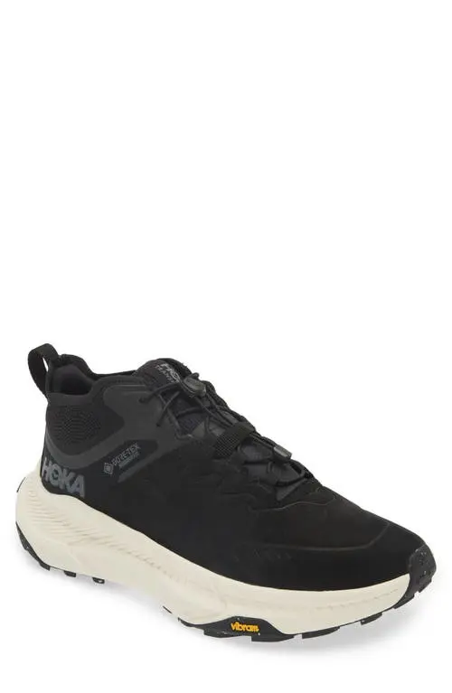 Hoka Transport Chukka Gore-tex® Waterproof Sneaker - Black / Alabaster