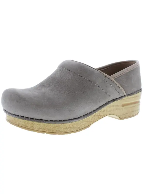 Buy Dansko Professional Leather Work Clogs - Grey At 5% Off | Editorialist