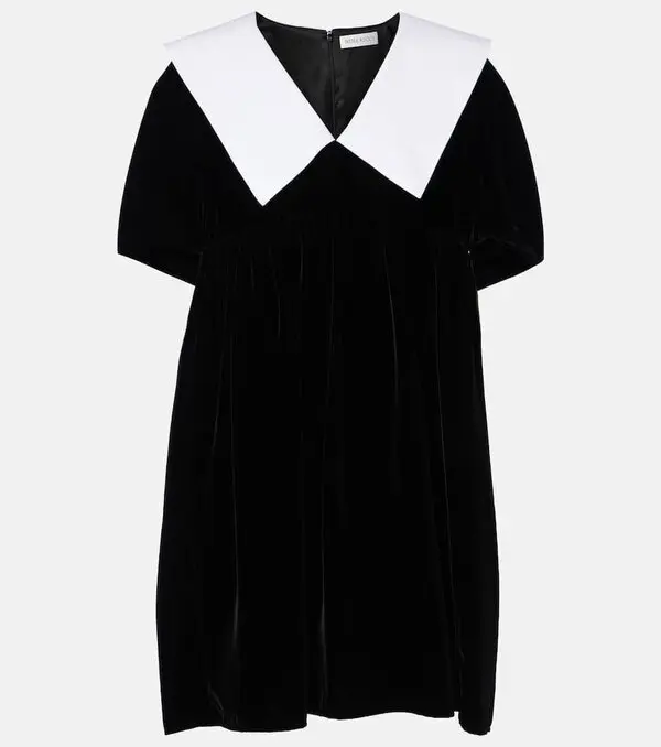 Nina Ricci Velvet Mini Dress