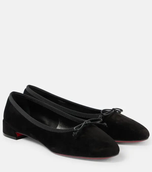 CHRISTIAN LOUBOUTIN Sweetie Jane Ballet Flats - Black