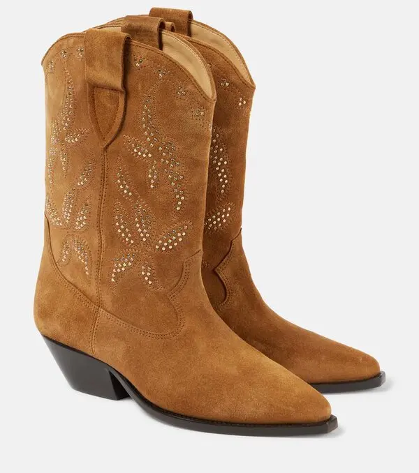 Isabel Marant Duerto Studded Cowboy Boots