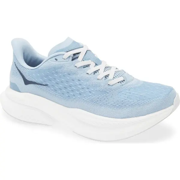 Hoka Mach Running Shoe - Drizzle / White
