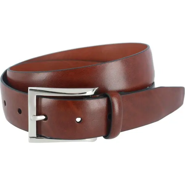 Trafalgar Leather Dress Belt - Honey Maple