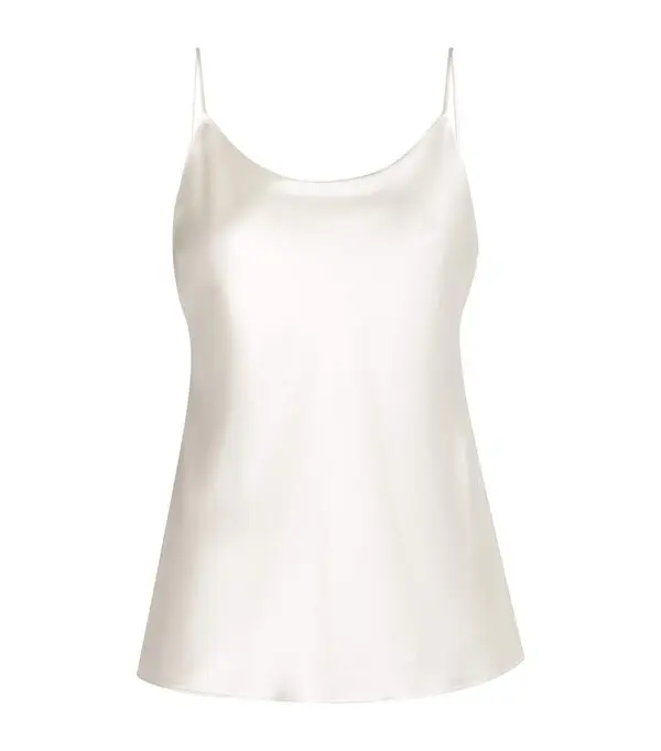 Max Mara Silk Cami Top - White