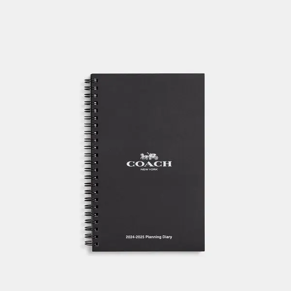 Coach 2024 2025 6 X8 Spiral Diary Book