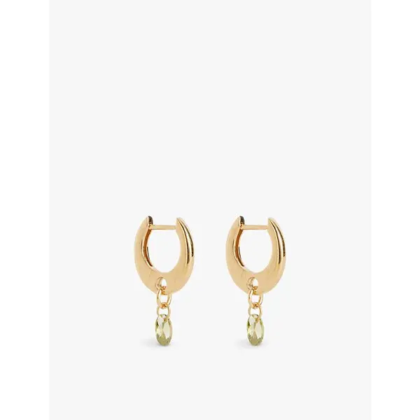 PDPAOLA Lily Huggie Earrings