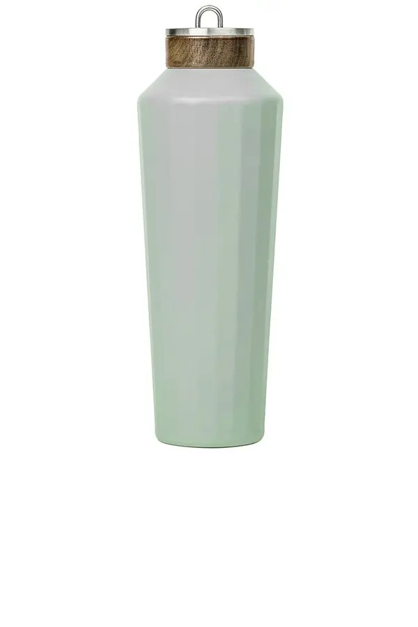 BUSINESS & PLEASURE Hemingway Drinkware Flask In Green - Sage Green