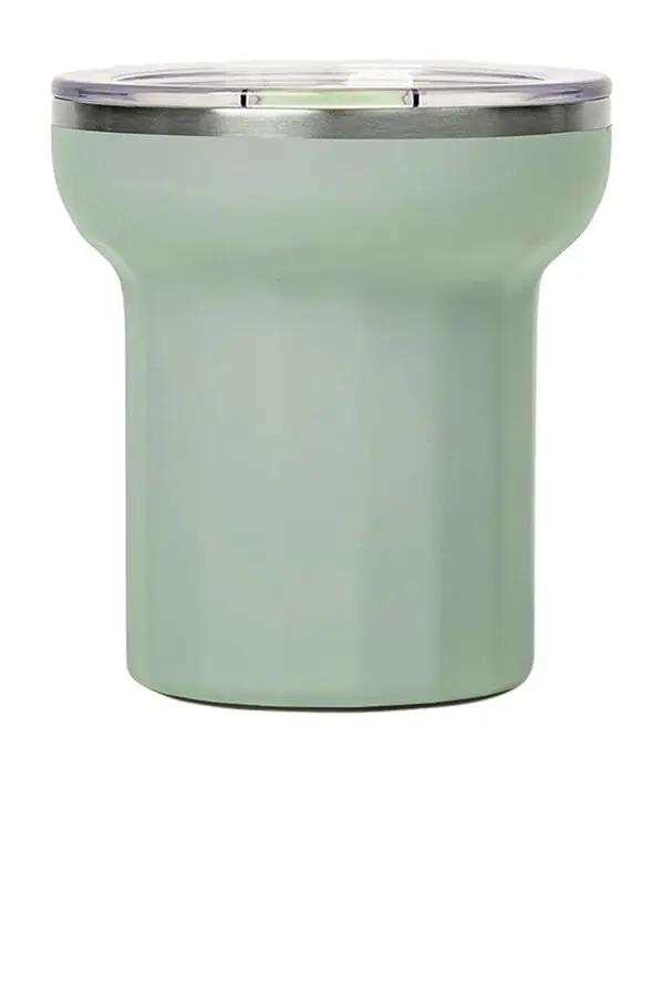BUSINESS & PLEASURE Hemingway Drinkware Coupe In Green - Sage Green