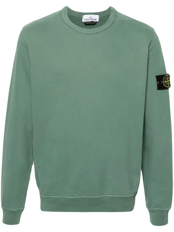 Stone Island Compass-badge Sweatshirt - Green