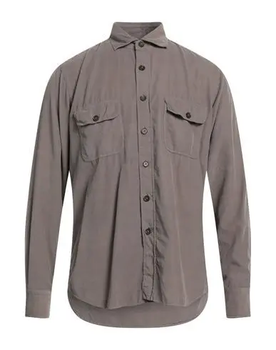ALESSANDRO GHERARDI Shirt Taupe Size Cotton