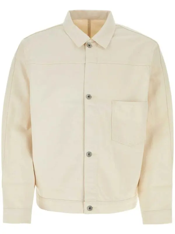 Nanamica Button-up Classic-collar Shirt Jacket
