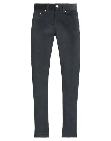 LIU •JO MAN Cotton Blend Tapered Corduroy Pants - Blue