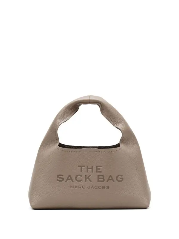 Marc Jacobs Leather Mini Sack Bag - Neutrals