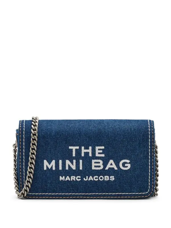 Marc Jacobs Denim Mini Chain Bag - Blue