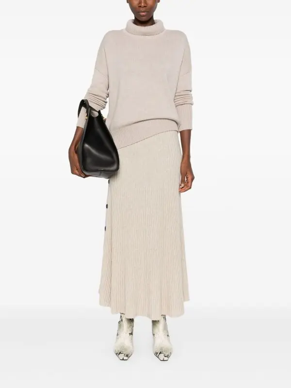 LISA YANG Heidi Cashmere Sweater - Neutrals