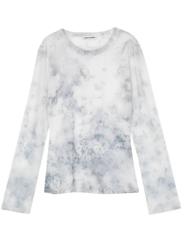 LOW CLASSIC Abstract Pattern-print Top