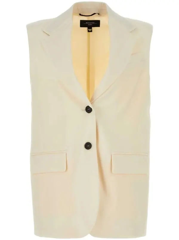 Max Mara Tailored Virgin Wool Vest