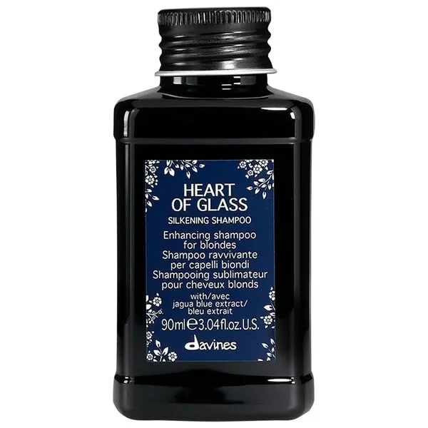 DAVINES Mini Heart Of Glass Silkening Shampoo For Blondes