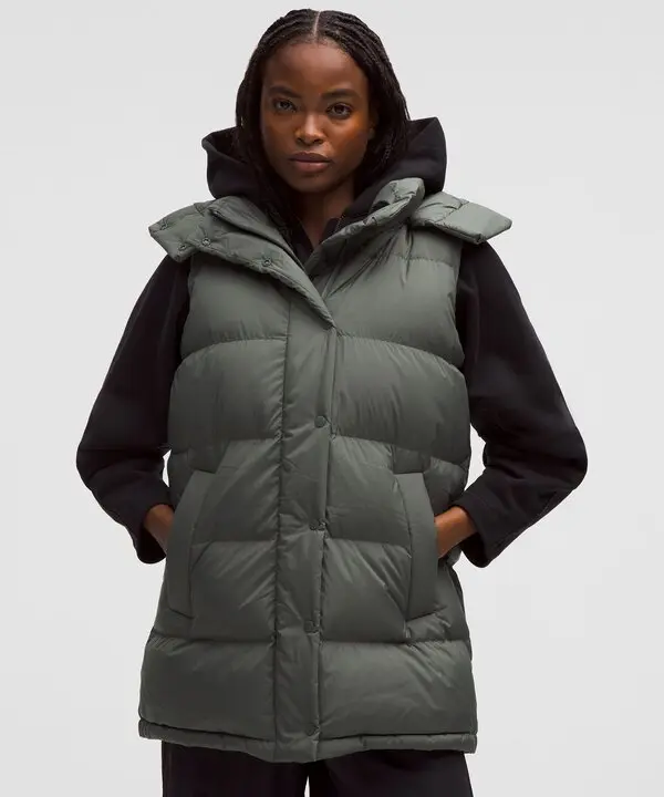 Lululemon Wunder Puff Mid-length Vest - Palm Deco