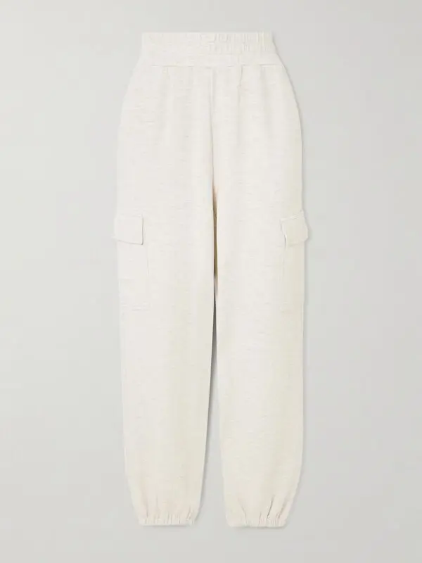 Varley Cargo Doublesoft Track Pants - Ivory