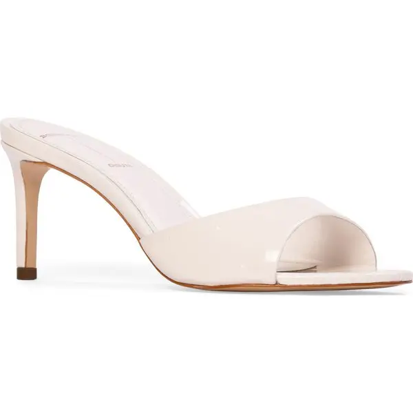 BLACK SUEDE STUDIO Freddie Slide Sandal - Coconut Nappa