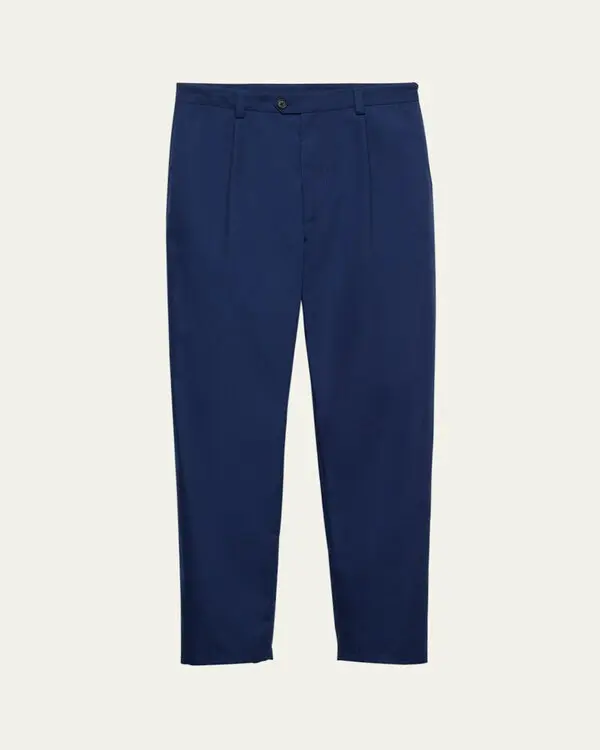 Prada Poplin Archive Logo Pants