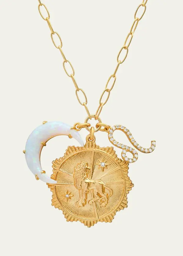 Tai Zodiac Charm Necklace - Leo