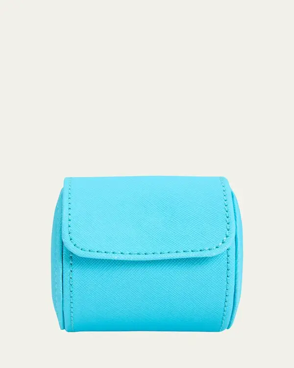 Wolf Tutti Frutti Single Watch Roll - Turquoise