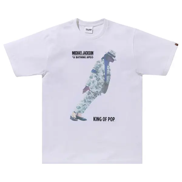 BAPE X Michael Jackson Tee - White