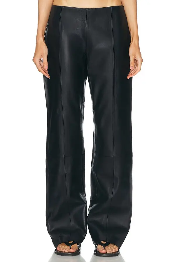 ST. AGNI Leather Pant