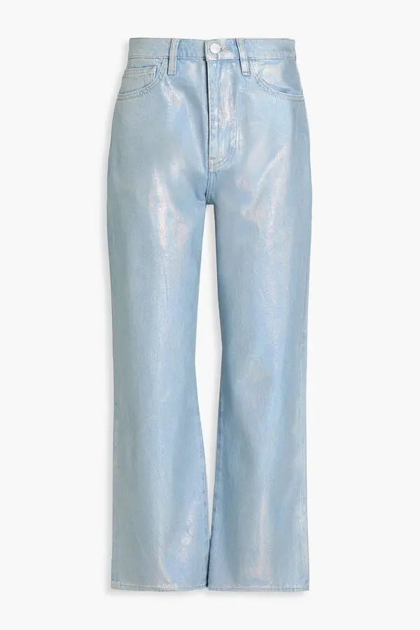 FRAME Le Jane Crop Straight-leg Jeans