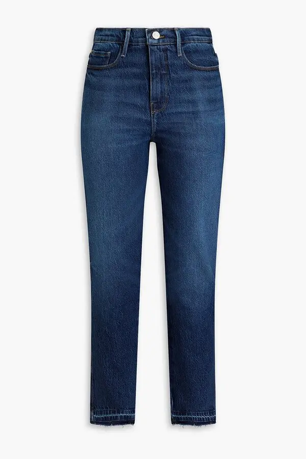 FRAME Le Sylvie Cropped Straight-leg Jeans