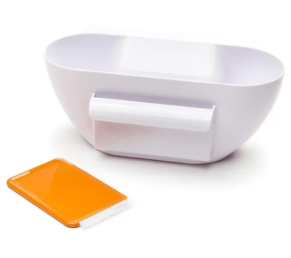 KITCHENART Scrap Trap Wrap Bowl W/ Scrapper