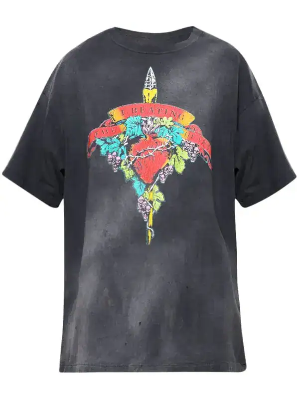 Saint Mxxxxxx Lastman Beating T-Shirt - Black | Editorialist
