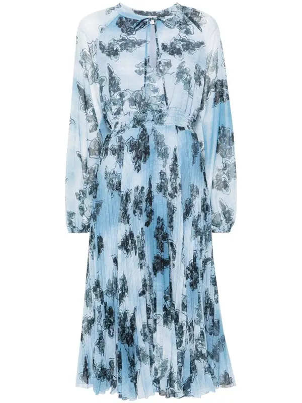ERMANNO FIRENZE Floral-print Midi Dress