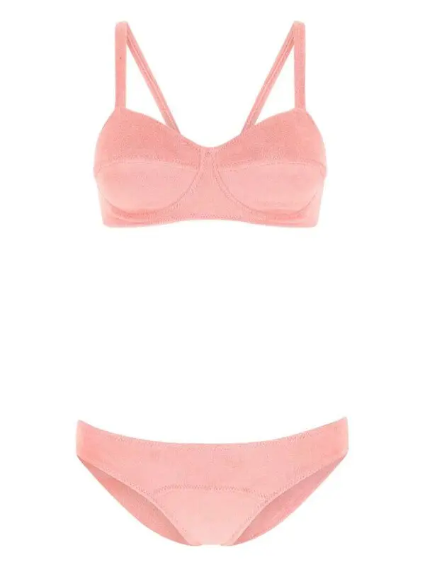 Lisa Marie Fernandez Goldwyn Bikini In Pink - 60% Off | Editorialist