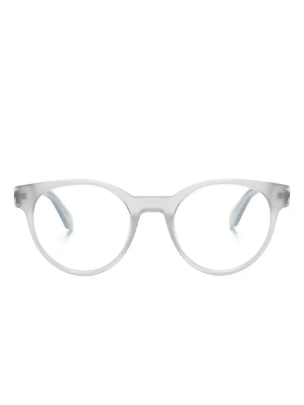 Off-White Round Frame Glasses - Grey