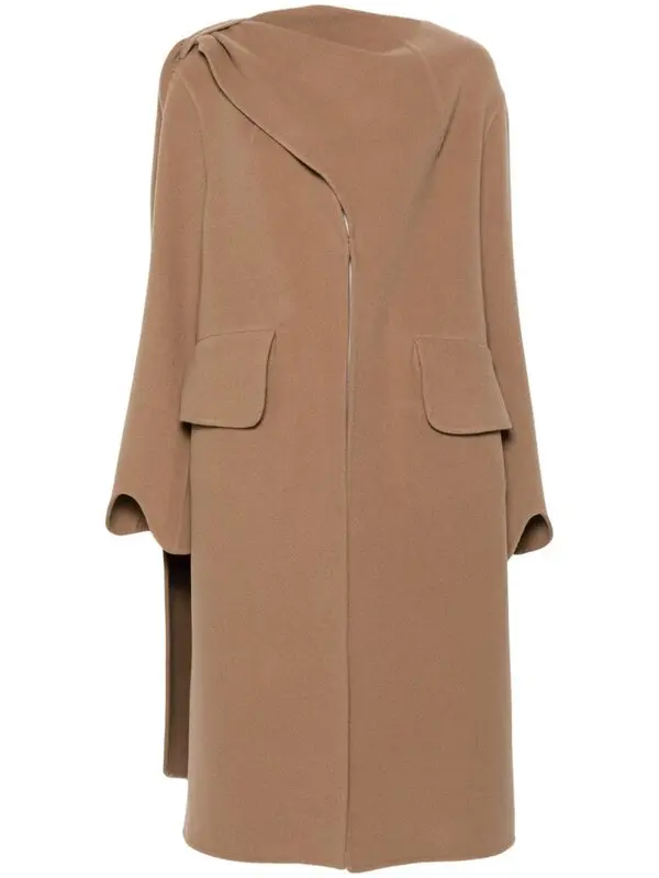 NICCOLO PASQUALETTI Gesto Coat - Neutrals