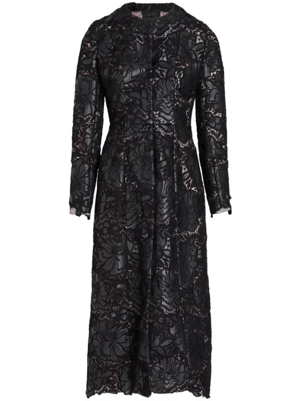 Giambattista Valli Embroidered Single-breasted Coat