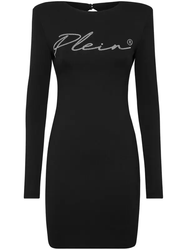 Philipp Plein Crystal-embellished Minidress