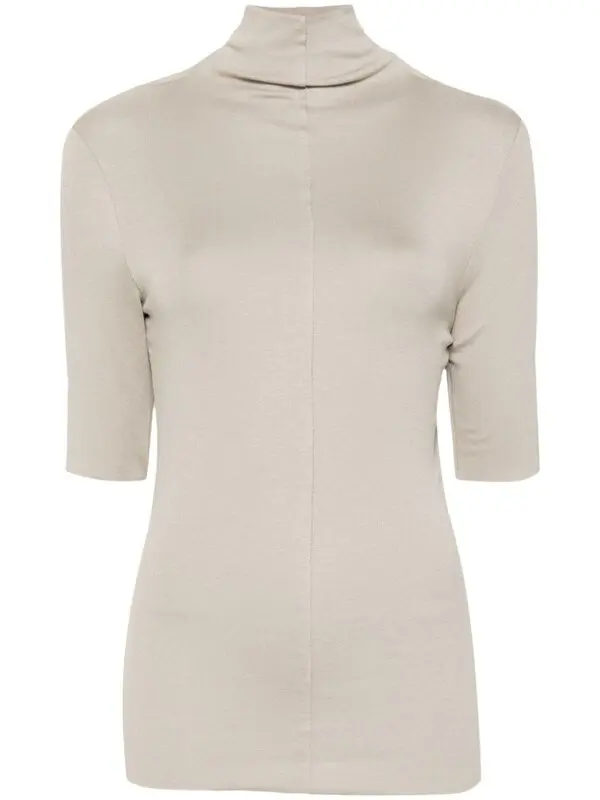 THOM KROM Roll-neck T-shirt